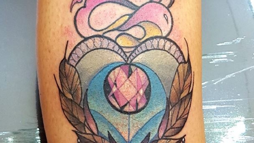 Tatuaje realizado en el estudio The inkperfect tattoo shop , corazon ...