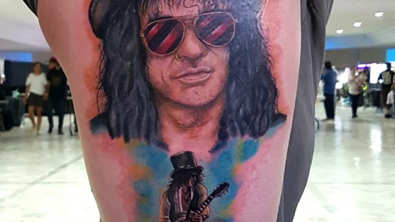 Tatuaje realizado en el estudio The inkperfect tattoo shop , slash ...